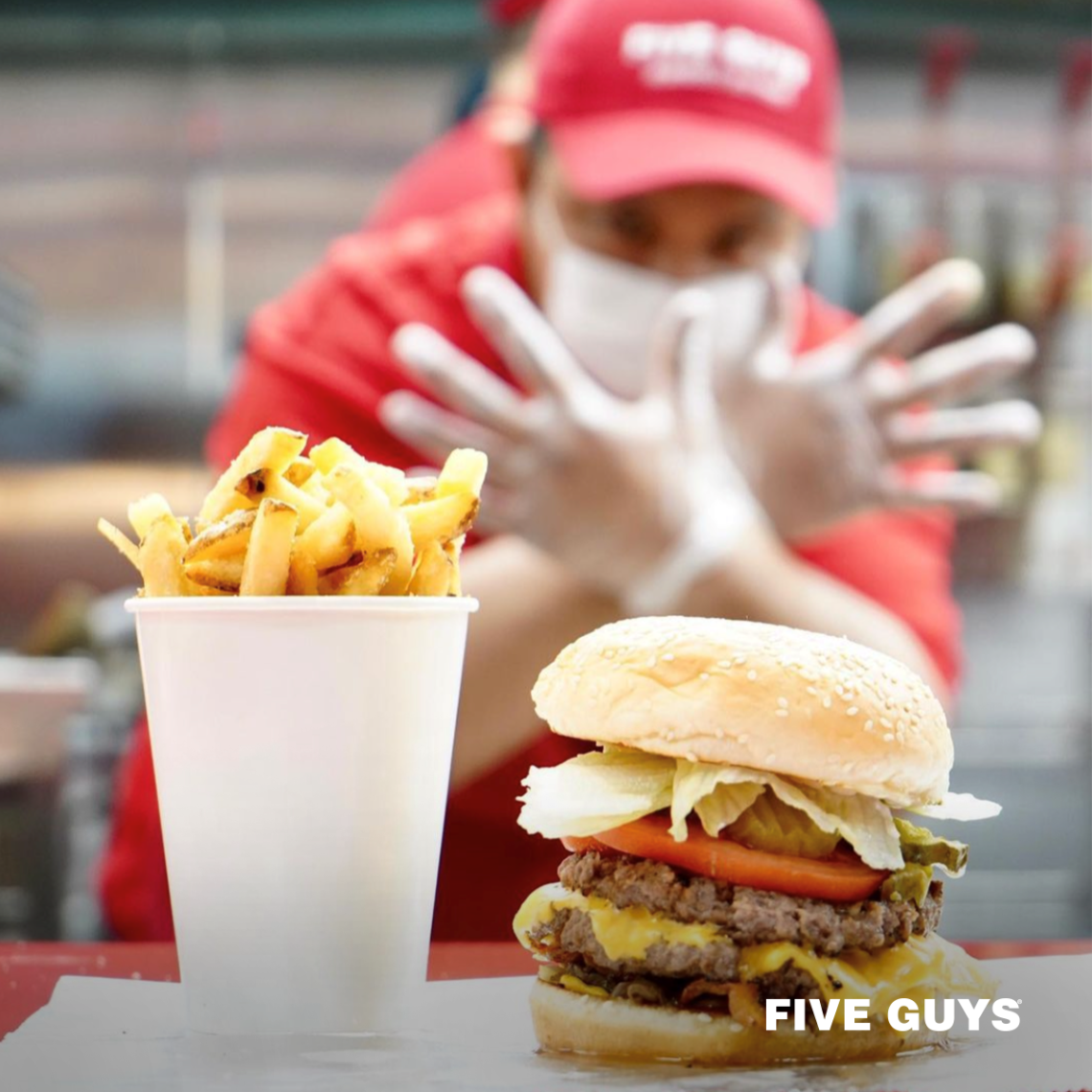 Five Guys Now Paints Town Square Red and White! - ICONIC Episode