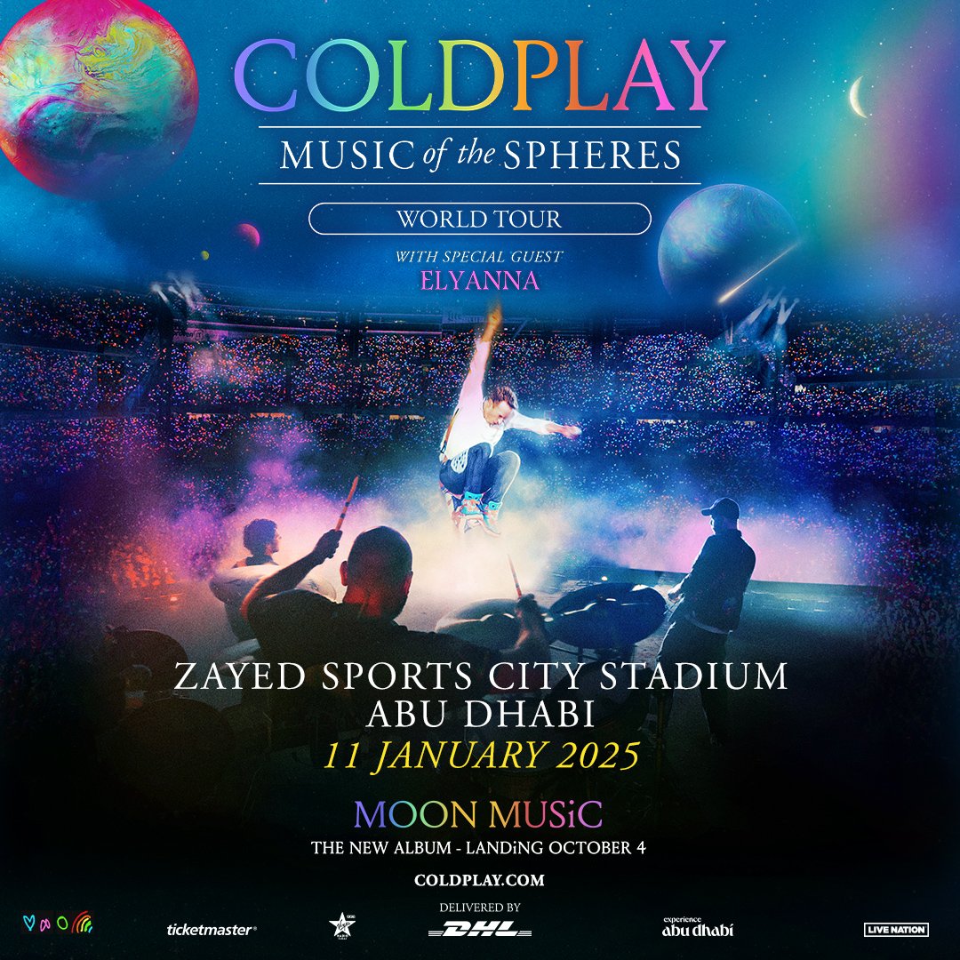 Coldplay’s Epic Return to Abu Dhabi: Ticket Prices & Categories Now ...