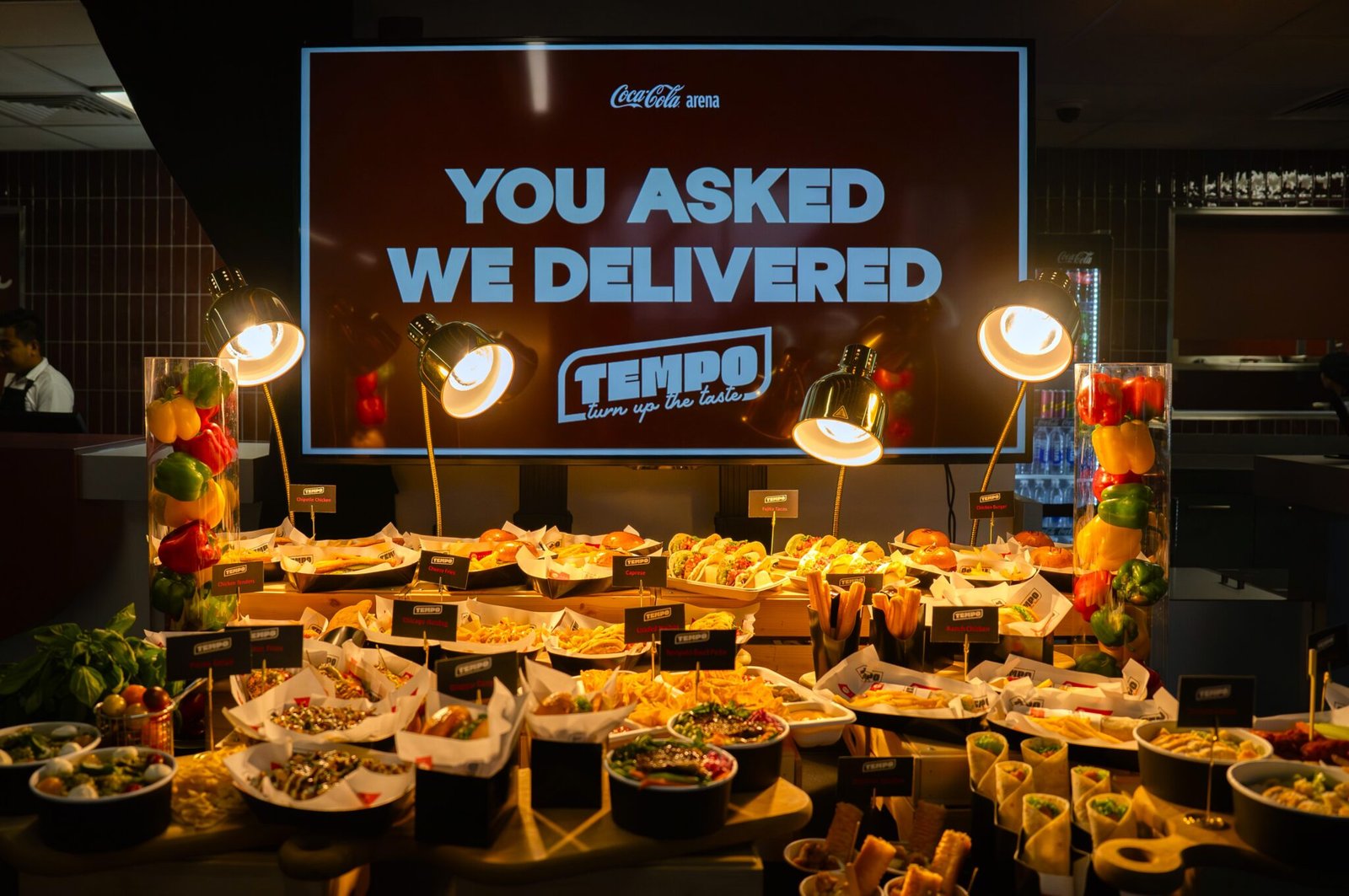 Coca-Cola Arena Now Debuts Tempo Food Brand! - ICONIC Episode