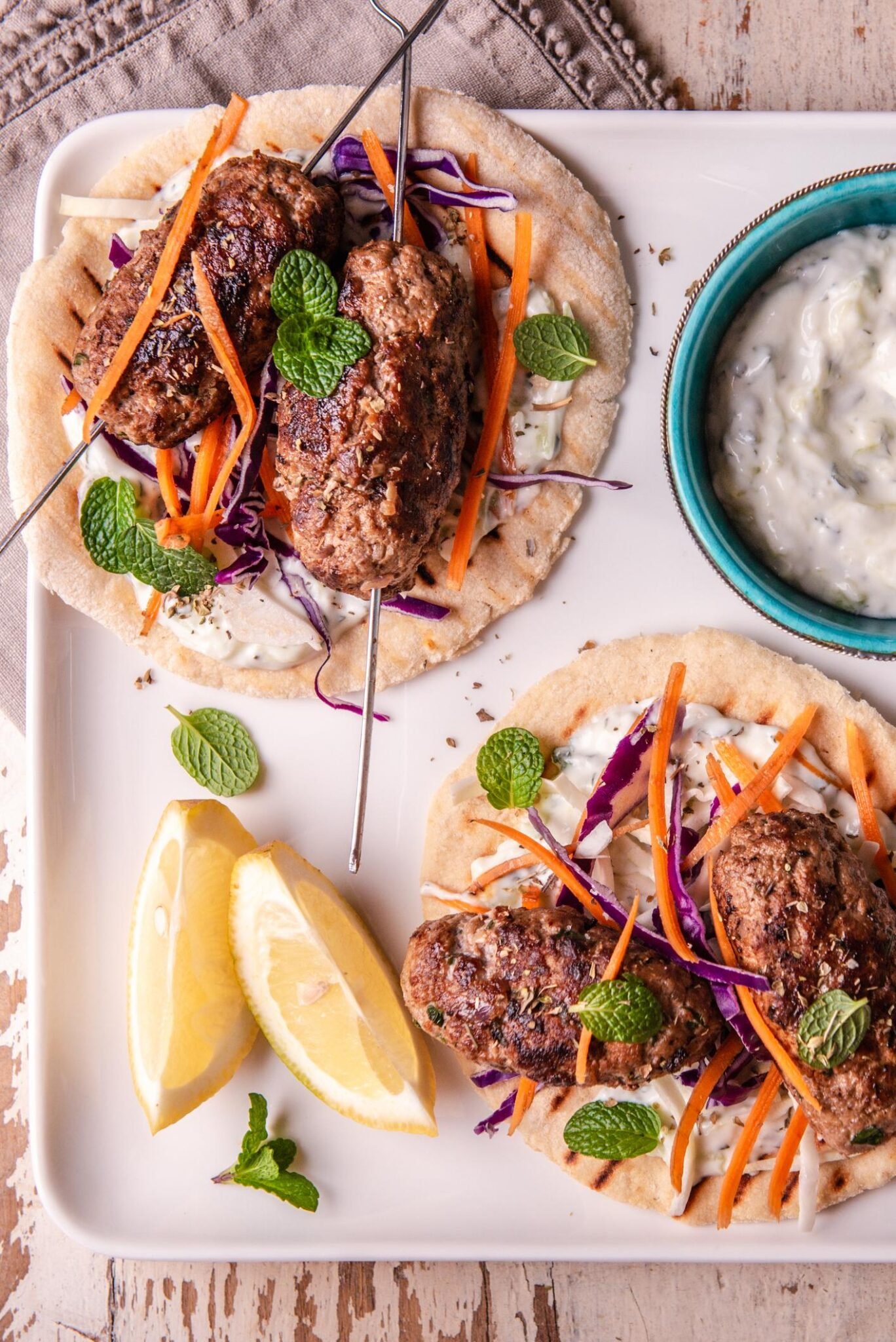 Greek Turkey Kofta Wraps (Your Fresh New, Protein-Packed Weeknight Wrap ...